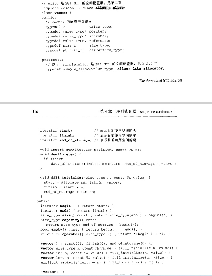 Stl 源码剖析之 Vector Dancsmshenrys Blog